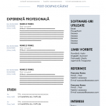 Model CV simplu download gratuit → Descarca ACUM | curriculum.ro