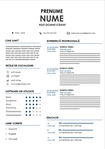 ️ Modele de CV Gratuite pentru Descarcare Online 2025