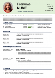 ️ Modele de CV Gratuite pentru Descarcare Online 2025